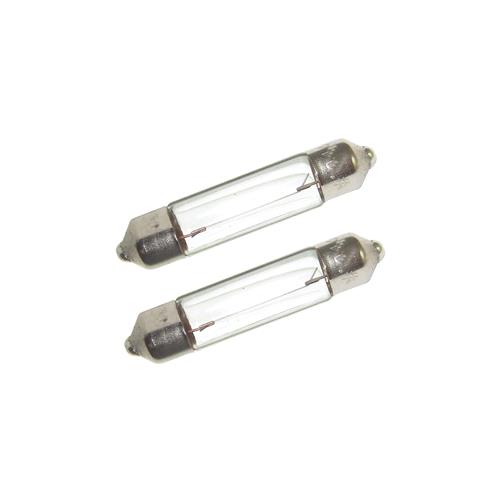 Perko Double Ended Festoon Bulbs - 12V, 10W, .74A Pair | eBay