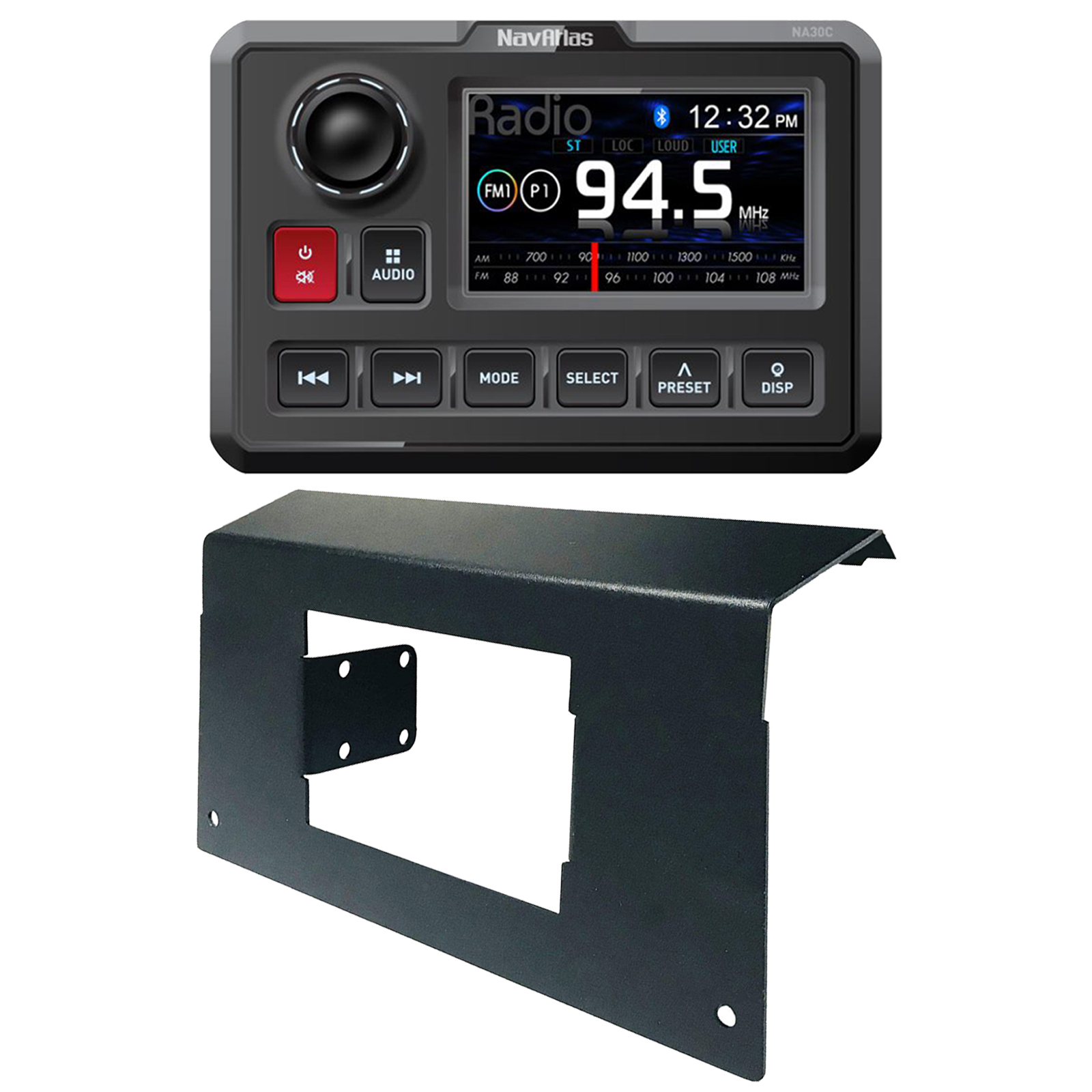 Navatlas NavAtlas Digital Media AM/FM Radio Stereo Bluetooth USB ...